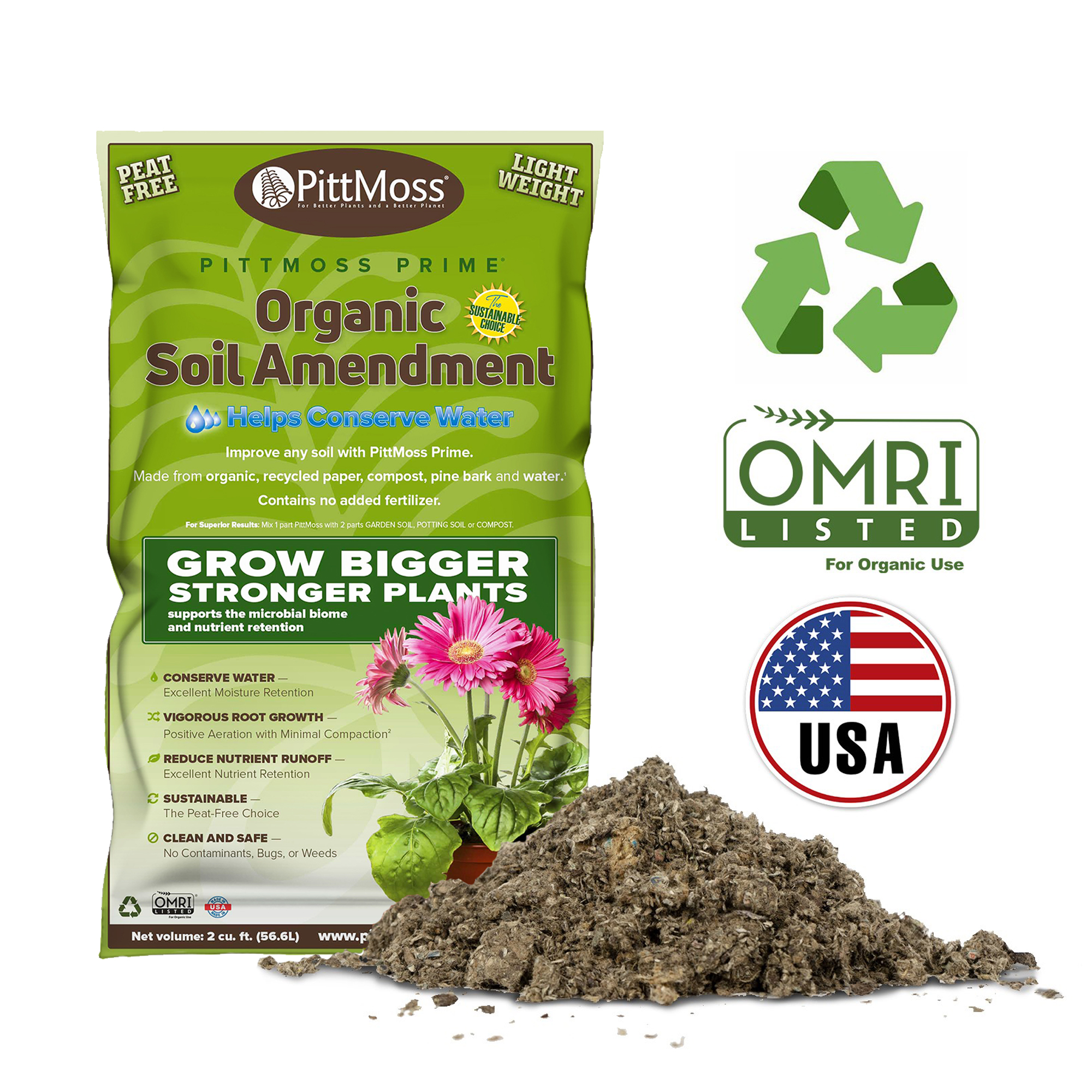 Prime Organic Soil Conditioner - PittMoss