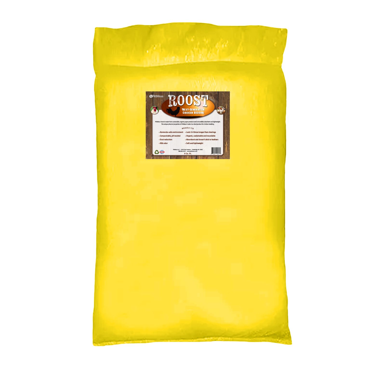 Roost Poultry Bedding - PittMoss