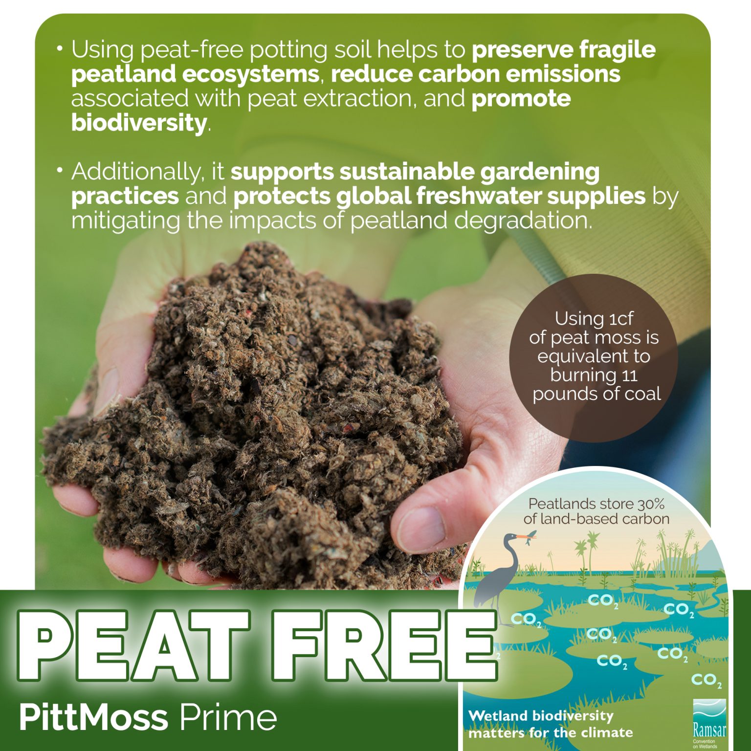 Prime Organic Soil Conditioner - PittMoss